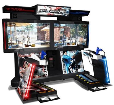 China Time Crisis 5 Gun Shooting Game Arcade Machine Coin Operated For 2 Players for sale