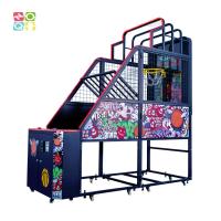 China Customized Basketball Hoop Arcade Machine Foldable With 55 Inch Video for sale