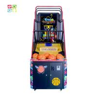 China Customized Basketball Hoop Arcade Machine Foldable With 55 Inch Video for sale