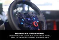China 3 Screen Dynamic Car Driving Simulator Machine 6 DOF Linkable for sale