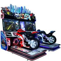 China 2000W 220v Motorbike Arcade Machine Linkable With Motion Seat for sale