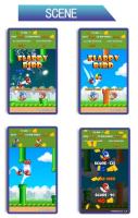 China Wood Metal Material Flappy Bird Arcade Machine For Kids Zone Games for sale