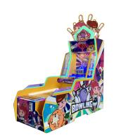 China 1P single player mini bowling ticket game machine for kid game center, Bowling Big Dunk single for sale