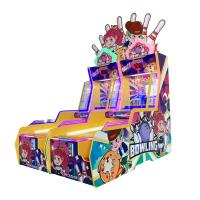 China 2 players mini bowling ticket game machine for kid game center, Bowling Big Dunk twims for sale