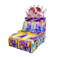 China 2 players mini bowling ticket game machine for kid game center, Bowling Big Dunk twims for sale