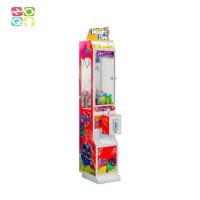 China Custom Candy Mini Claw Vending Machine 13 Inches With Top Locker for sale