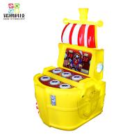 China Plastic housing Crazy Frog Hammer Hitting Game Machine for kids and 2 Players for sale