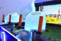 China Crazy Water Gun Ticket Redemption Game Machine For 2 Players 350W for sale