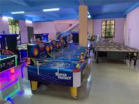 China Customized Sports Arcade Machine , Multi Puck Air Hockey For Ticket Redemption for sale