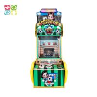 China Soccer shooting goal Coins Operated arcade Entertainment Redemption Game Machine for sale