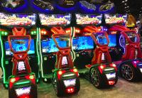 China 42 Inch Lcd Car Racing Game Machine 110V 220V Racing Simulator With Motion Seat for sale