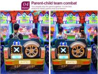China kid favor double player Zombie Outbreak Water Shooting game machine with zombie theme for sale