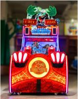 China 2 players dino machine gun shooting video game T-Rex Park coin operated arcade machine for sale