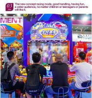 China 4 players combo standard Nitro Speed racing game machine multi game arcade machine for sale