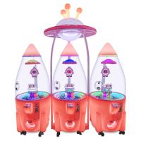 China Automatic Capsule Prize Arcade Machine Modern Style Rocket Shaped For Kids for sale