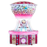 China Blue Color Toy Capsule Vending Machine 4 Players For 100mm Size Capsule for sale