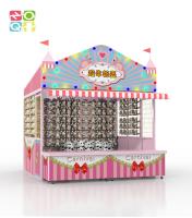 China Ball Toss Win Prize Carnival Game Booth For Outdoor Amusement Park for sale