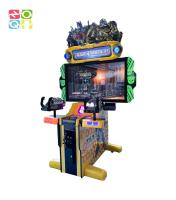 China Transformers 2P Gun Shooting Arcade Machine With 55 Inch LCD for sale