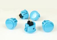 China Multiple Color Sanwa 24mm Arcade Buttons 2 Pin For Arcade Console for sale