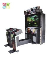 China Razing Storm Gun Arcade Machine With 55 Inch LCD Video Screen for sale