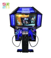 China Amusement Simulating Shooting Arcade Machine Coin Operated With 55 Inch LCD for sale