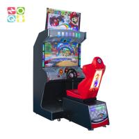 China Classic Retro Arcade Car Racing Game Machine 42'' LCD Mario Kart DX Arcade Machine for sale