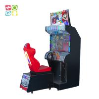 China Classic Retro Arcade Car Racing Game Machine 42'' LCD Mario Kart DX Arcade Machine for sale