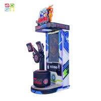 China Tree Type Punching Pads Boxing Game Machine Coin Operated Arcade With 42