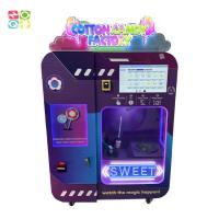 China 220V Arcade Vending Machine Automatic Cotton Candy Making Machine  Remote Control for sale