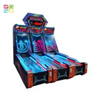 China Leisure Center Skee Ball Arcade Machine Coin Op Entertainment Game 3 Per Set Bowling Machine for sale
