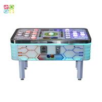 China Kids Ticket Redemption Game Machine 2 Players Whack A Mole Naughty Bean Arcade for sale