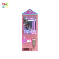 China Coin Mechanism Mini Claw Machine Single Player Catch Plush Toys 5mm Claw Arcade Crane Machine for sale