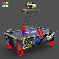 China 2 Player Multi Pucks Air Hockey Table Amusement Machine Auto Dispensing Pucks for sale