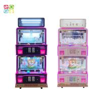 China Four Player Claw Crane Machine Arcade Game With Bill Acceptor Debit Card Reader for sale