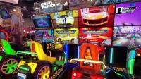 China Original Rawthrills FF Car Racing Game Machine For 2 Players for sale