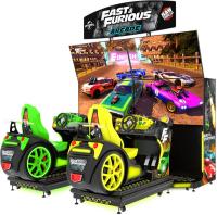 China Original Rawthrills FF Car Racing Game Machine For 2 Players for sale