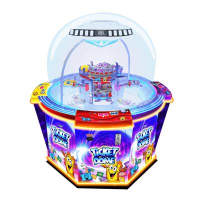 China 240V Redemption Game Machine Unis Ticket Dome Rfid Ticket Merchandiser For 4 Player for sale