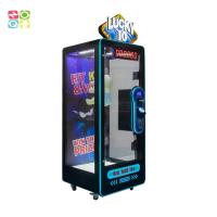 China Metal Cabinet Prize Arcade Machine Lucky 10 Timing Challenge Hit Button for sale