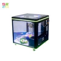 China Plat Shape Claw Crane Machine Cube Box Custom Prize Game Arcade Doll Machine for sale