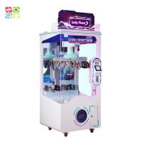 China Coin Operated Gift Game Machine Spining Clip Skill Game Poke Prize Machine for sale