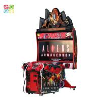 China Aliens Armageddon 55'' LCD Shooting Game Machine Coin Operated Shooting Simulator for sale