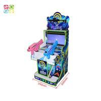 China Children Simulating Game Aliens Shooting Arcade Machine With 3 Games 22 Inch Screen for sale