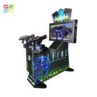 China English Version Coin Op Aliens Shooting Arcade Machine 42 Inch Screen With 3 Game for sale