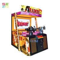 China FEC Coin Operated Rambo 2 Player Shooting Game Arcade Machine With 55 Inch LCD for sale