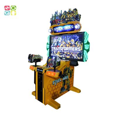 China HD 55 Inch LCD Transformers  Arcade Machine Simulating Game for sale