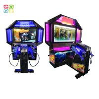 China Ghost Operation Simulating Gun Shooting Arcade Machine With 55 Inch Monitor for sale