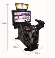 China 42'' LCD Erminator Salvation Shooting Gun Game Machine Exciting Arcade Video Gun Shooting Games for sale