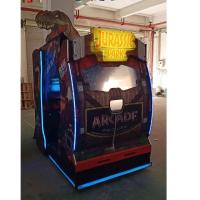 China Coin Operated Video Arcade Game Machine Shooting Gun Jurassic Park Games With Dynamic Platform for sale