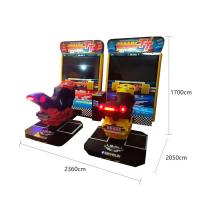 China 42 Inch Display Classic Moto Bike Racing Game MANX TT Motor Racing Game for sale
