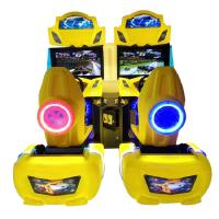 China Double Outrun Car Racing Game Machine 2 Players Racing Video Arcade Simulator Games With Cabinet for sale